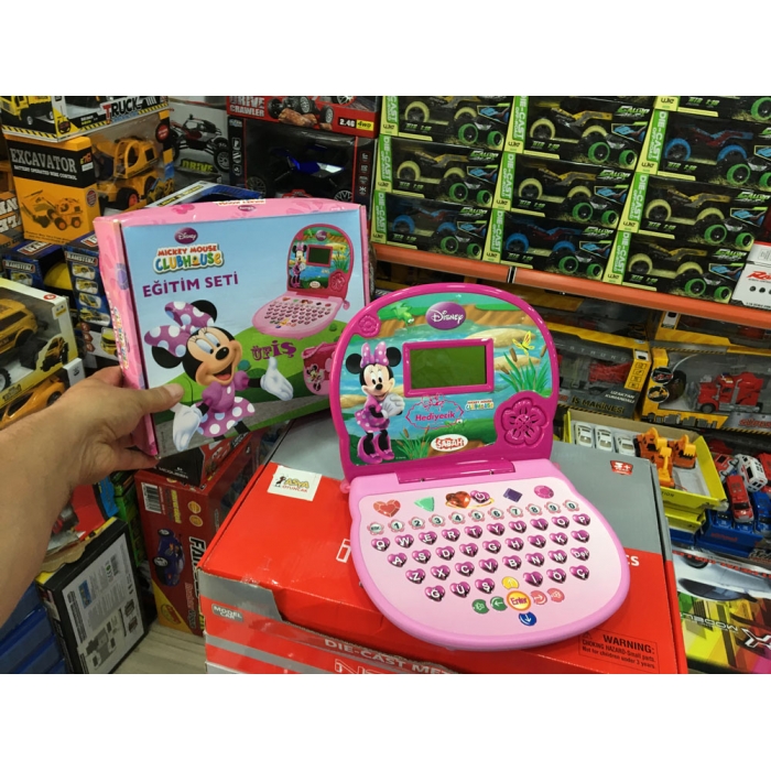 Oyuncak Bilgisayarlar - Disney - Disney Minnie Mouse Oyuncak Eğitici Laptop