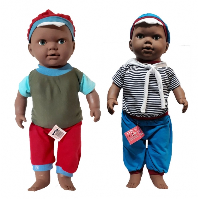 Türkçe Konuşan Oyuncak Kel Zenci Et Bebek Serra 60 Cm Hediyecik.com'da ...