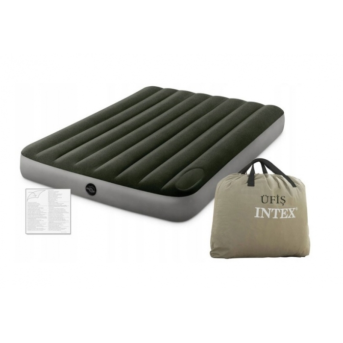 Intex 64763 Çift Kişilik Şişme Yatak Kendinden Ayak Pompalı Fiyatları ...