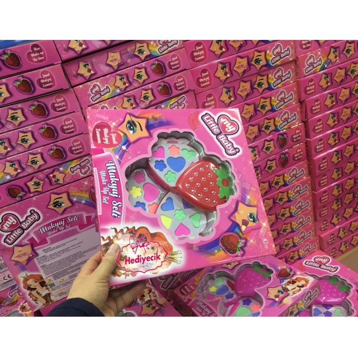 Güzellik Seti Ve Makyaj Setleri - Limon - Oyuncak Çilek Kutulu İki ...