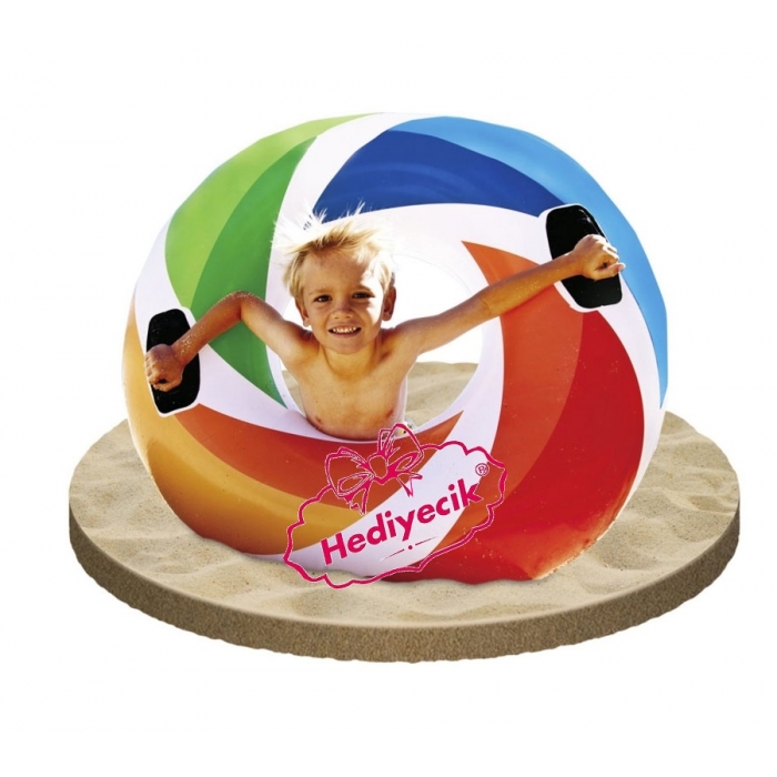 Simitler - İntex - İntex Tutmaçlı Damla Simit 119 Cm