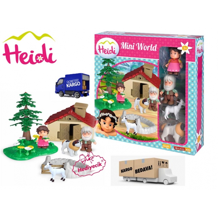 Figür Karakter Oyuncakları - HEİDİ - Heidi´nin sevimli dünyası Orijinal ...