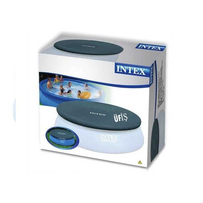İntex 28022 Havuz Örtüsü 366 Cm Easy Kolay Kurulum Havuz Örtüsü Kapak ...