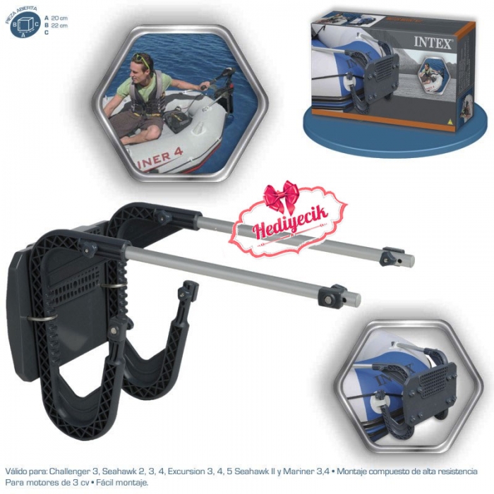 İntex 68624 Şişme Bot Motor Bağlantı Aparatı İntex 68624 Şişme Bot ...