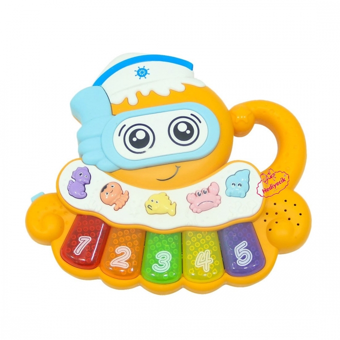 Babycim Oyuncak Fil Masalcı Piyano Sesli Işıklı Oyuncak Fiyata ...