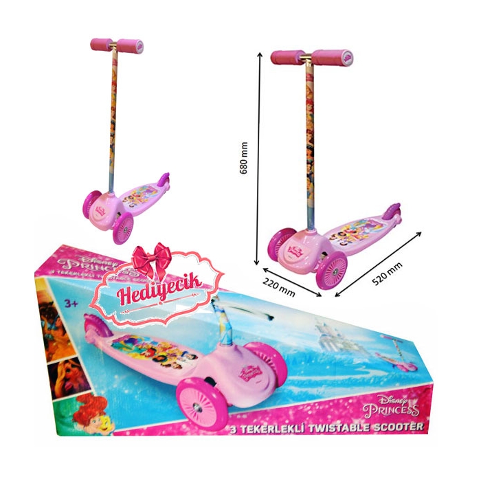 3 Tekerlekli Scooter Frenli - MARVEL - Avengers Twıstable Scooter 3 Teker