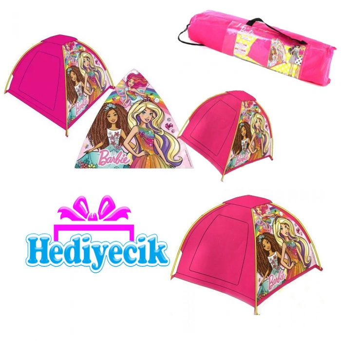 Barbie Oyun Çadırı Perili Çocuk Oyun Çadırı Tenteli Çadır En Ucuzu ...