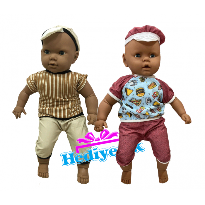 Oyuncak Zenci Et Bebek 60 Cm Esmer Bebebek Kargo Ücretsiz Hediyecik.com ...