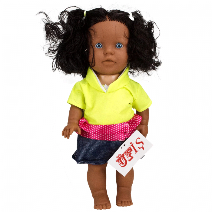 Oyuncak bebek Oynar Gözlü Konuşan Zenci Sakura Bebek 35 cm Çeşitleri En ...