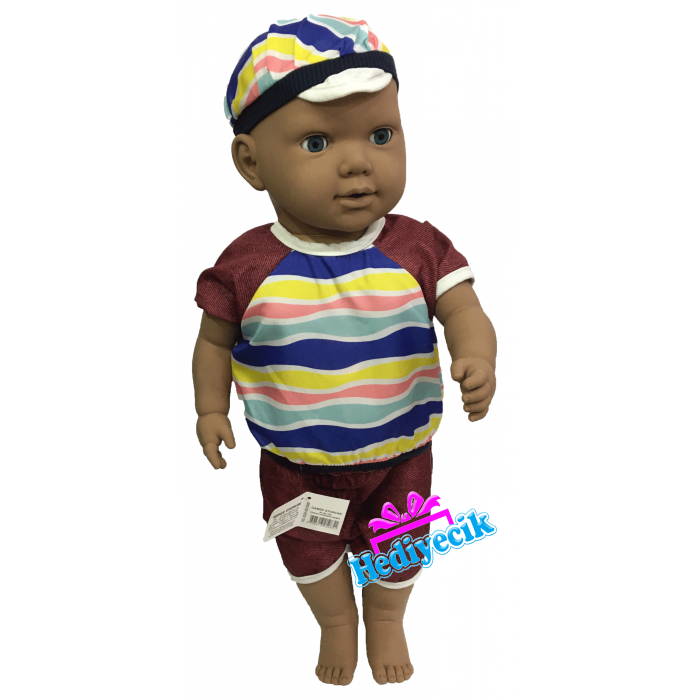 Türkçe Konuşan Oyuncak Kel Zenci Et Bebek Serra 60 Cm Hediyecik.com'da ...