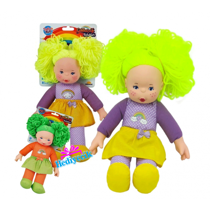 Oyuncak Lahana Bebek 35 cm Tatlı Gökkuşağı Neşeli Bebek Ucuz Fiyata ...