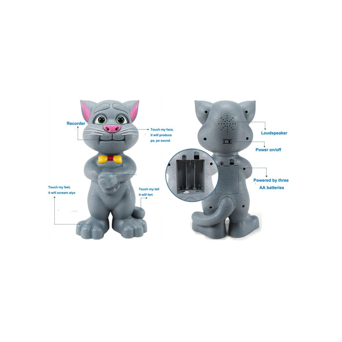 Tom Kedi Oyuncak Ses Kayıtlı Konuşan Oyuncak Kedi Fiyatları En Uygun ...