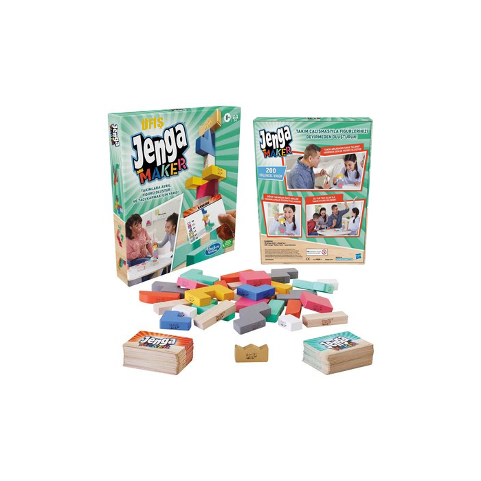 Hasbro Games Jenga Maker Kutu Oyunu F4528 Fiyatları ve Çeşitleri En ...