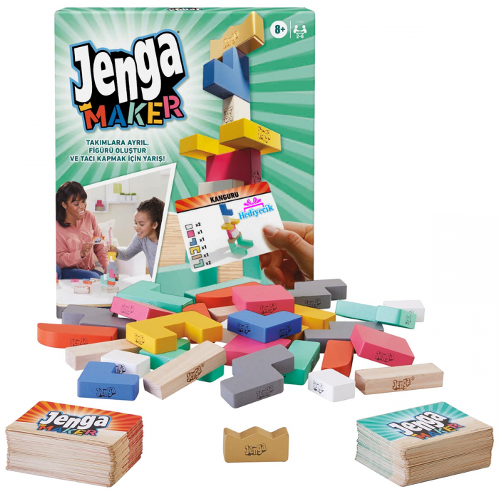 Hasbro Games Jenga Maker Kutu Oyunu F4528 Fiyatları ve Çeşitleri En ...