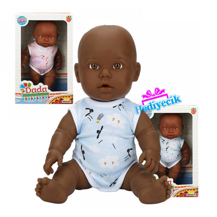 Oyuncak Dada Zenci Kel Et Bebek 35 cm Fiyatları En Uygun İndirimleriyle ...