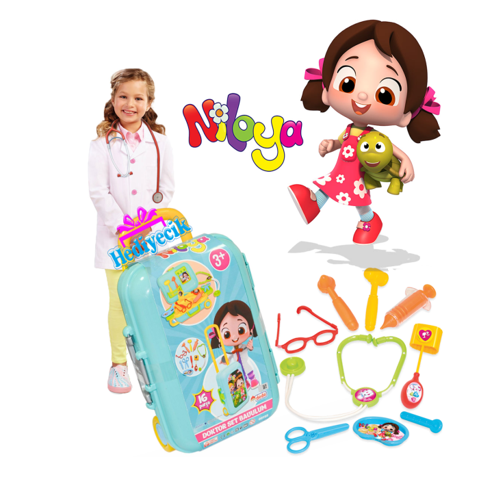 Niloya Oyuncak Doktor Seti Bavulum 16 Parça set Fiyatları En Uygun ...