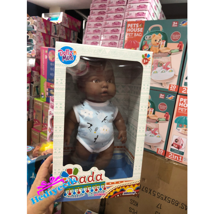 Oyuncak Dada Zenci Kel Et Bebek 35 cm Fiyatları En Uygun İndirimleriyle ...
