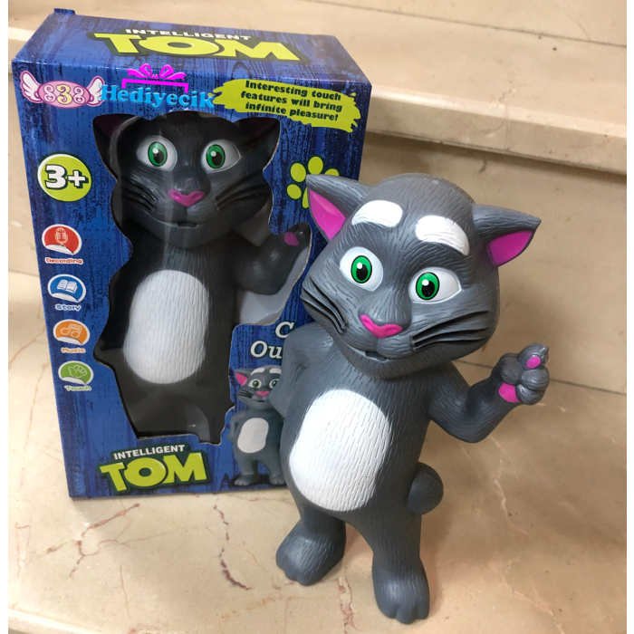 Talking Tom Kedi Oyuncak Ses Kayıtlı Konuşan Oyuncak Kedi 838-27 ...
