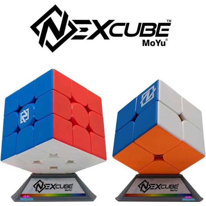 Nexcube Moyu Profesyonel 2x2 3x3 Zeka Küpü Seti Rubik Küp Set