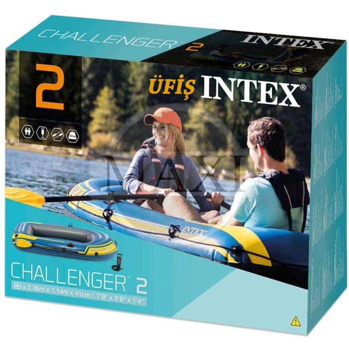 İntex 68367 Callenger 2 Kişilik Şişme Bot Set Çeşitleri En Ucuzu Fiyata ...