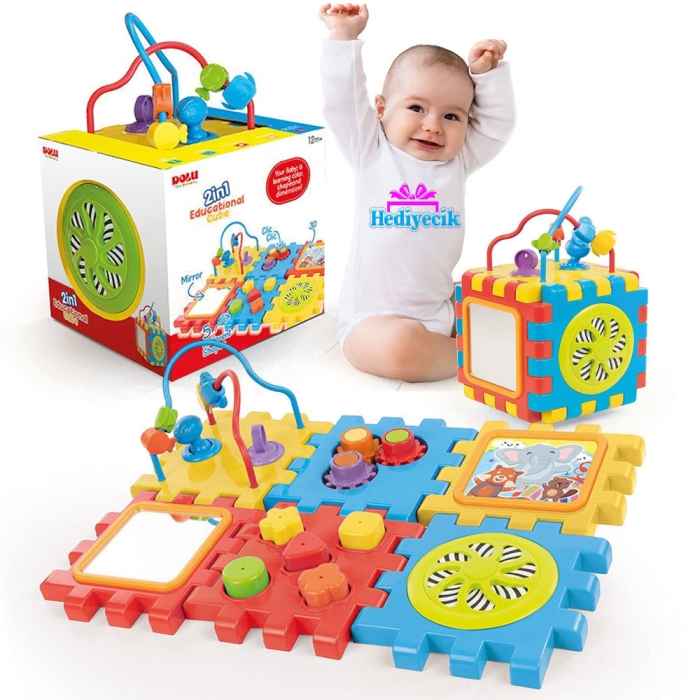 Dolu 2 In 1 Eğitici Küp Ve Puzzle 5092 Fiyatları En Uygun ...