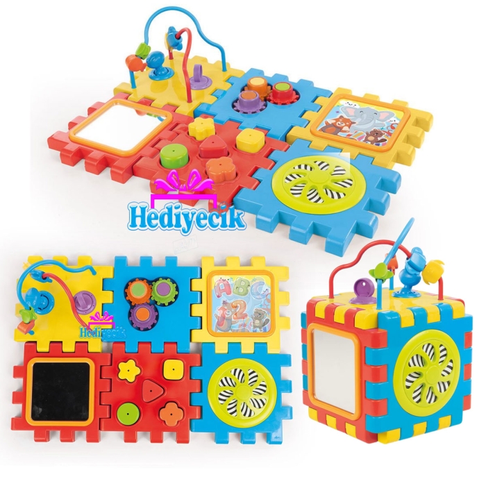Dolu 2 In 1 Eğitici Küp Ve Puzzle 5092 Fiyatları En Uygun ...