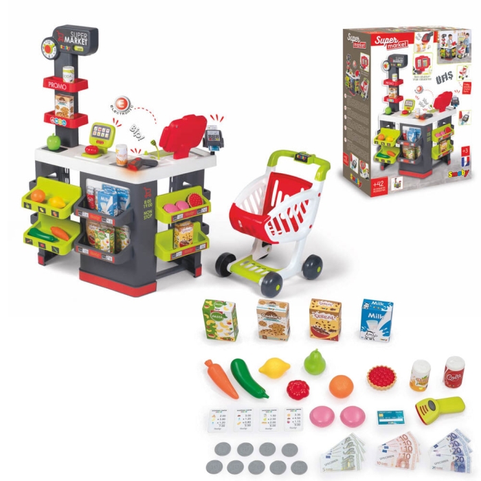 Smoby Süper Market 42 Parça Oyun Seti Çeşitleri En Ucuzu Fiyata ...