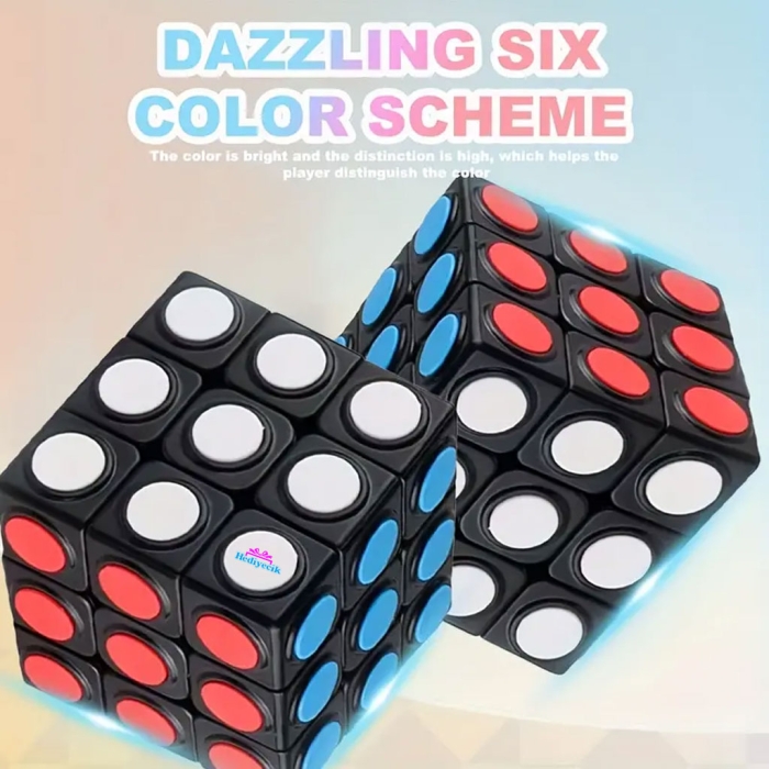 Speed Black Dot 3x3 Zeka küpü Akıl Küpü Rubik Küp