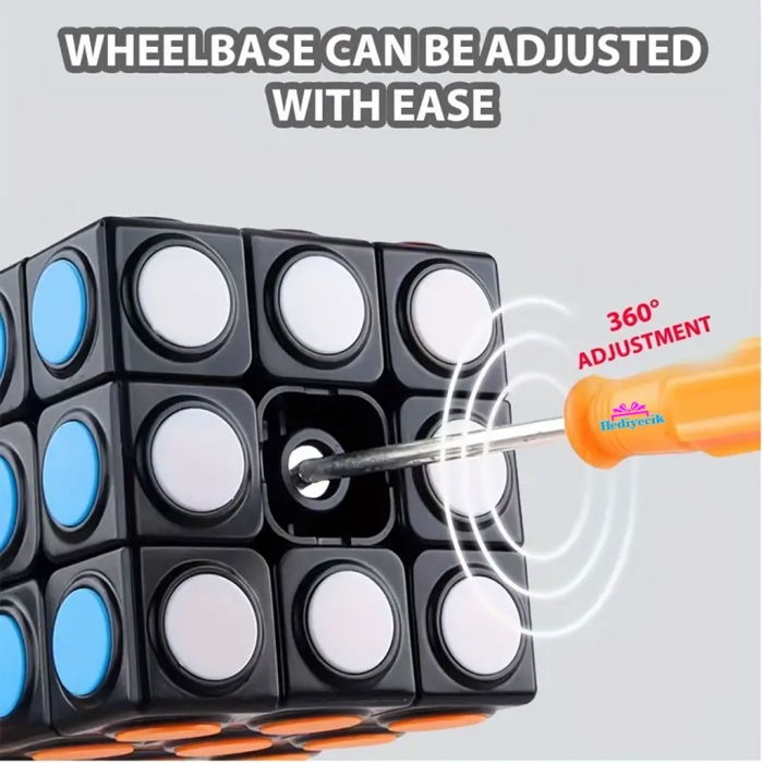 Speed Black Dot 3x3 Zeka küpü Akıl Küpü Rubik Küp