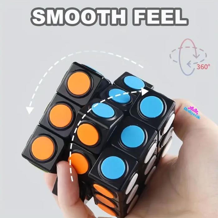 Speed Black Dot 3x3 Zeka küpü Akıl Küpü Rubik Küp