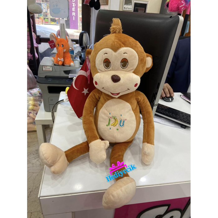 Peluş Elbiseli Ayakta Maymun Didi 50 Cm SL6879 Çeşitleri En Ucuzu ...